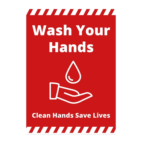 Wash Your Hands Signage | Bulpitt Print Ltd